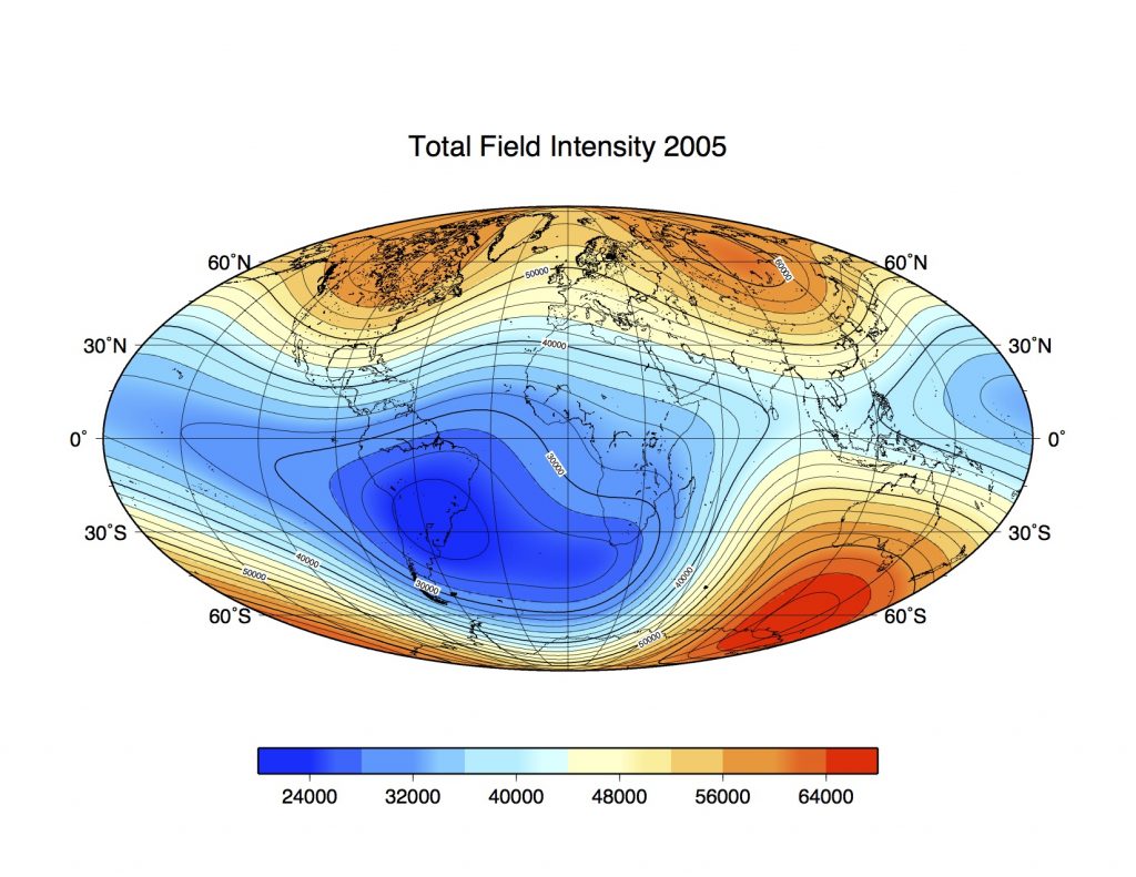 Geomagnetic Reference Field - Marine Magnetic Research