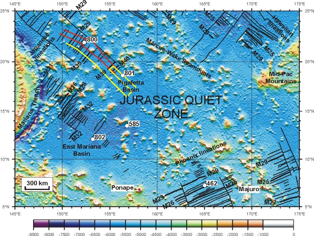 Jurassic Magnetism – 1992 Survey - Marine Magnetic Research